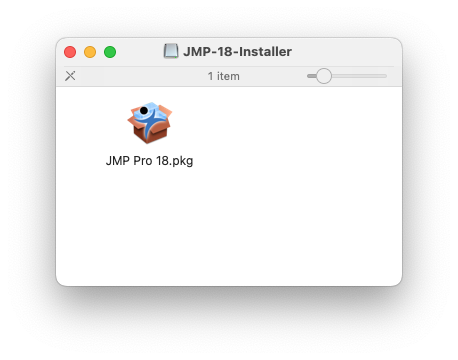 JMP Student Edition Installation Instructions (Mac version)